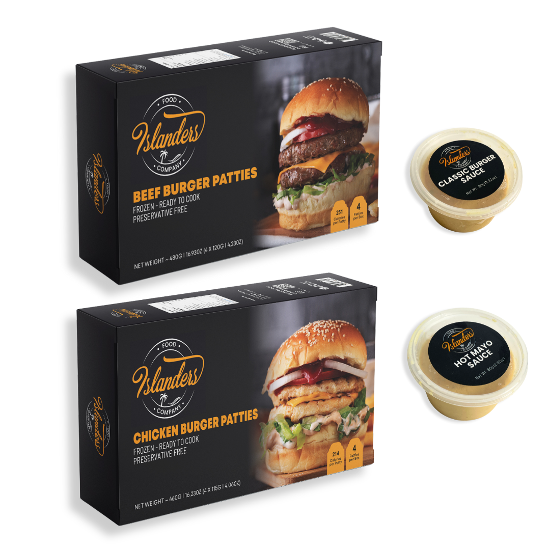 Burger Night (Serves 8) – Islanders