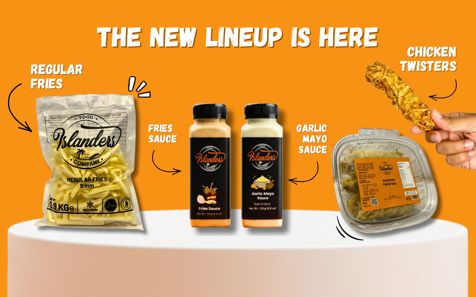 Islanders – Premium Frozen Burger Patties & Flavorful Sauces in Karach